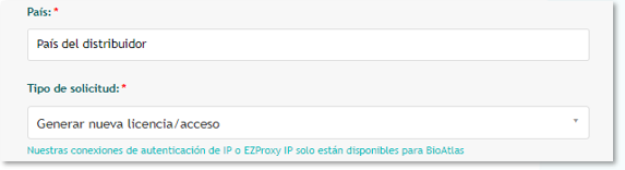 ¿Tiene preguntas para completar la licencia de BioAtlas y el formulario de acceso con EZProxy ...